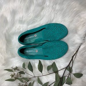 Merrell Shoes | Borrado Leather Brown Women Shoe 65 | Poshmark